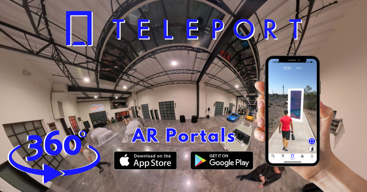 Teleport | 360° AR Social Media Platform